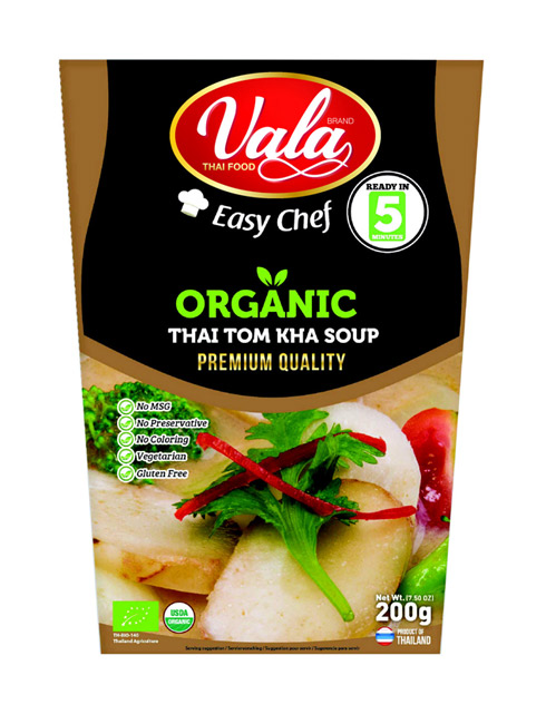 ORGANIC THAI TOM KHA SOUP - Vala Thai Food